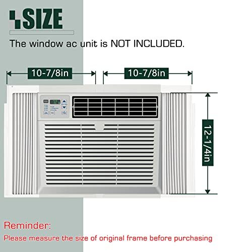 Window Air Conditioner Side Panels With Frame Adjustable Insulation Ac ...