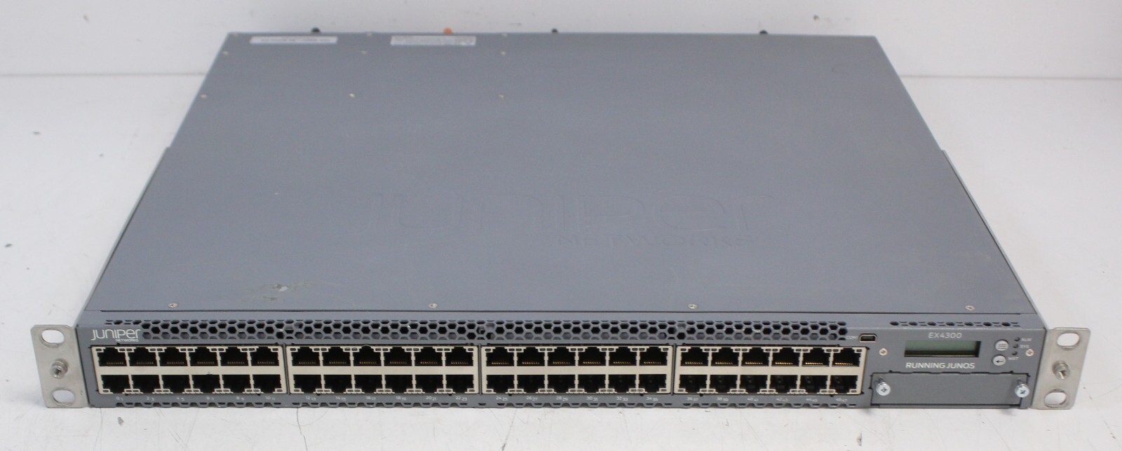 JUNIPER EX4300-48T 48 Port Gigabit Ethernet Switch with Dual PSU & 4x ...