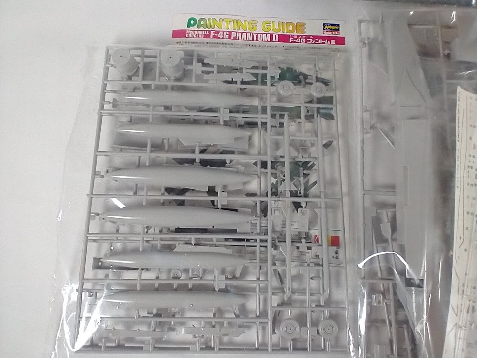 F-4G Phantom II Phantom Family Series Hasegawa 1:48 Model Kit P4 Sealed ...