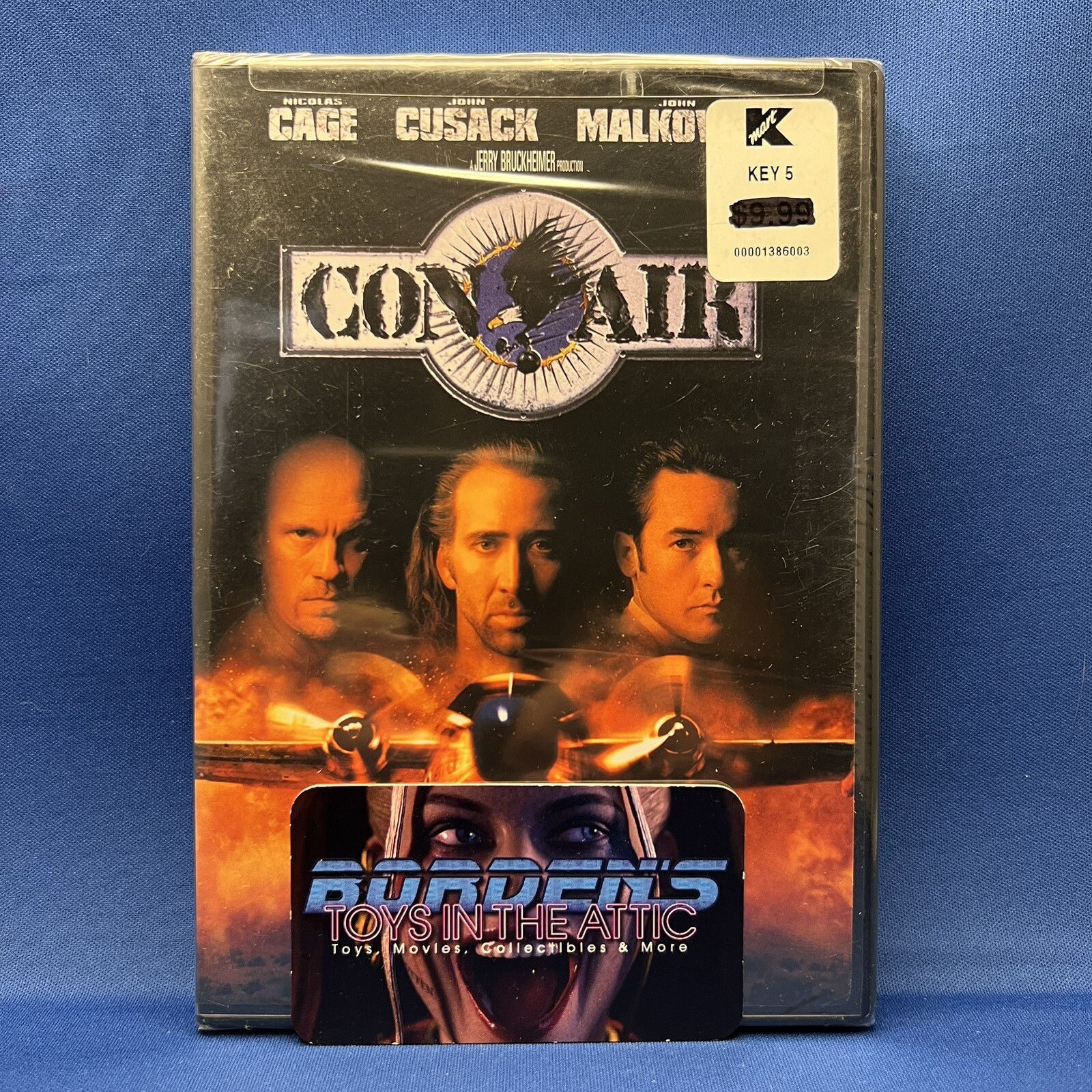 NEW Con Air Widescreen DVD Nicolas Cage John Cusack John Malkovich ...