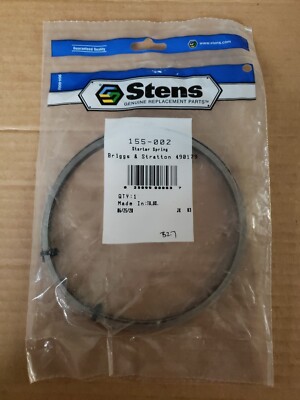 Stens 155-002 Starter Spring fits Briggs & Stratton 490179 (B20) | eBay