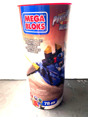 Mega Bloks-Power Rangers(Super Mega Jet Zord)Blue#05661**New** | eBay