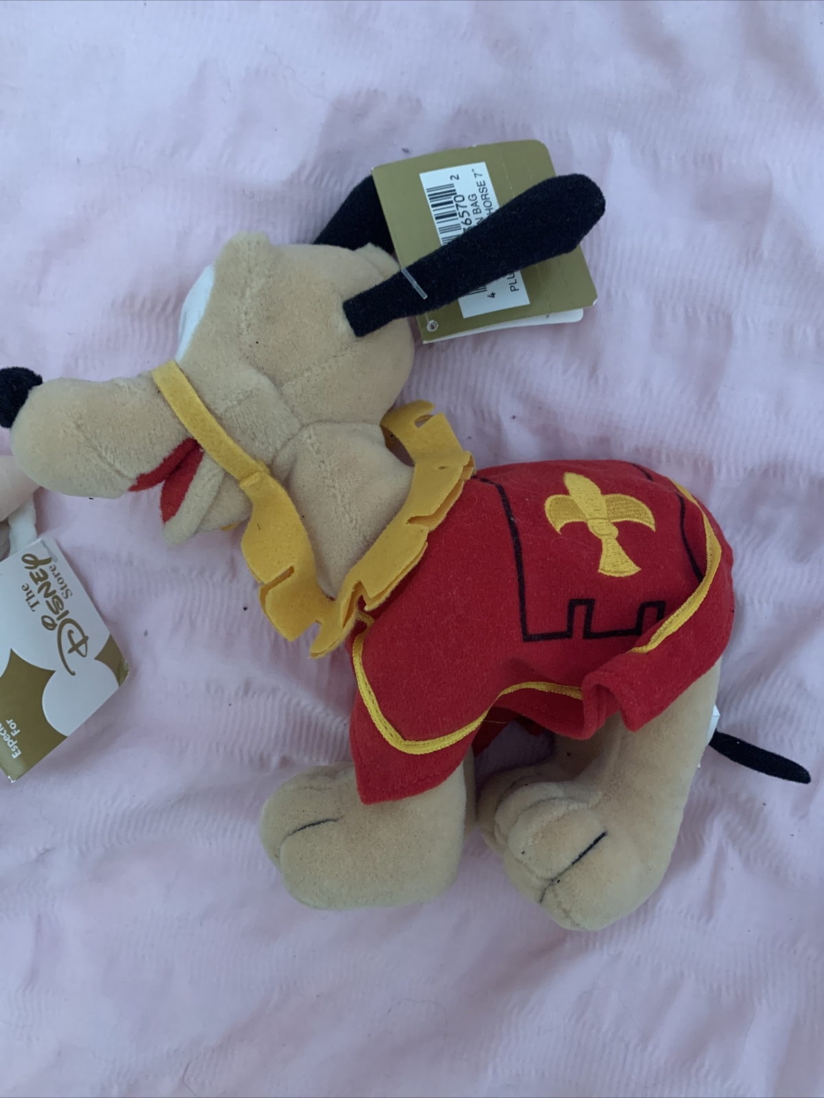 Disney Lot of 3 Medieval Plush Guinevere Minnie, Pluto Knight Horse ...