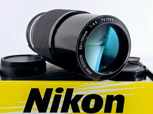 🌸[Near MINT] Nikon Ai Zoom Nikkor 80-200mm F4.5 MF Telephoto Lens From ...