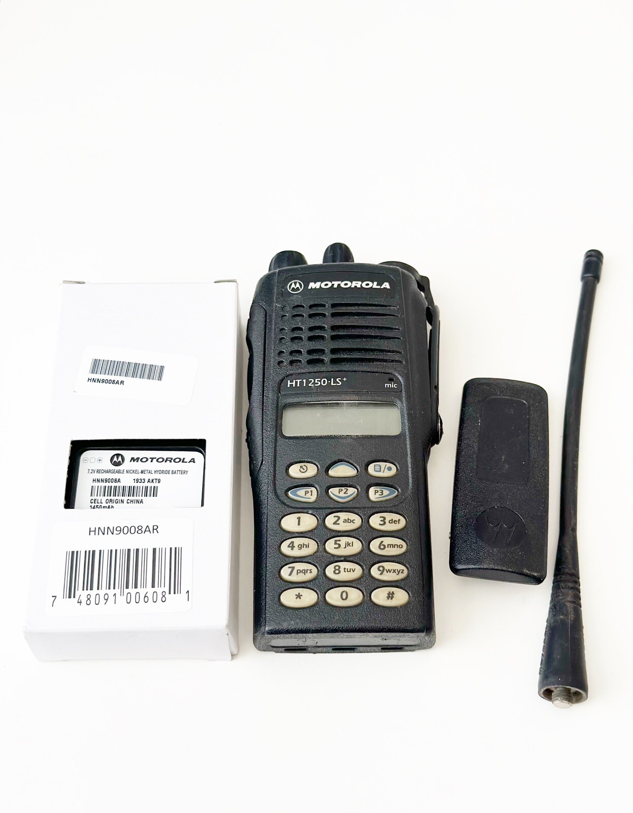 Motorola Ht1250ls UHF 400-470mhz Portable Trunking AAH25RDH9DP6AN ...