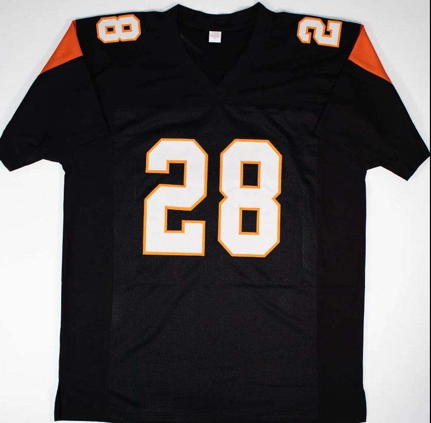 COREY DILLON Signed Cincinatti Bengals Custom XL Jersey (Beckett ...