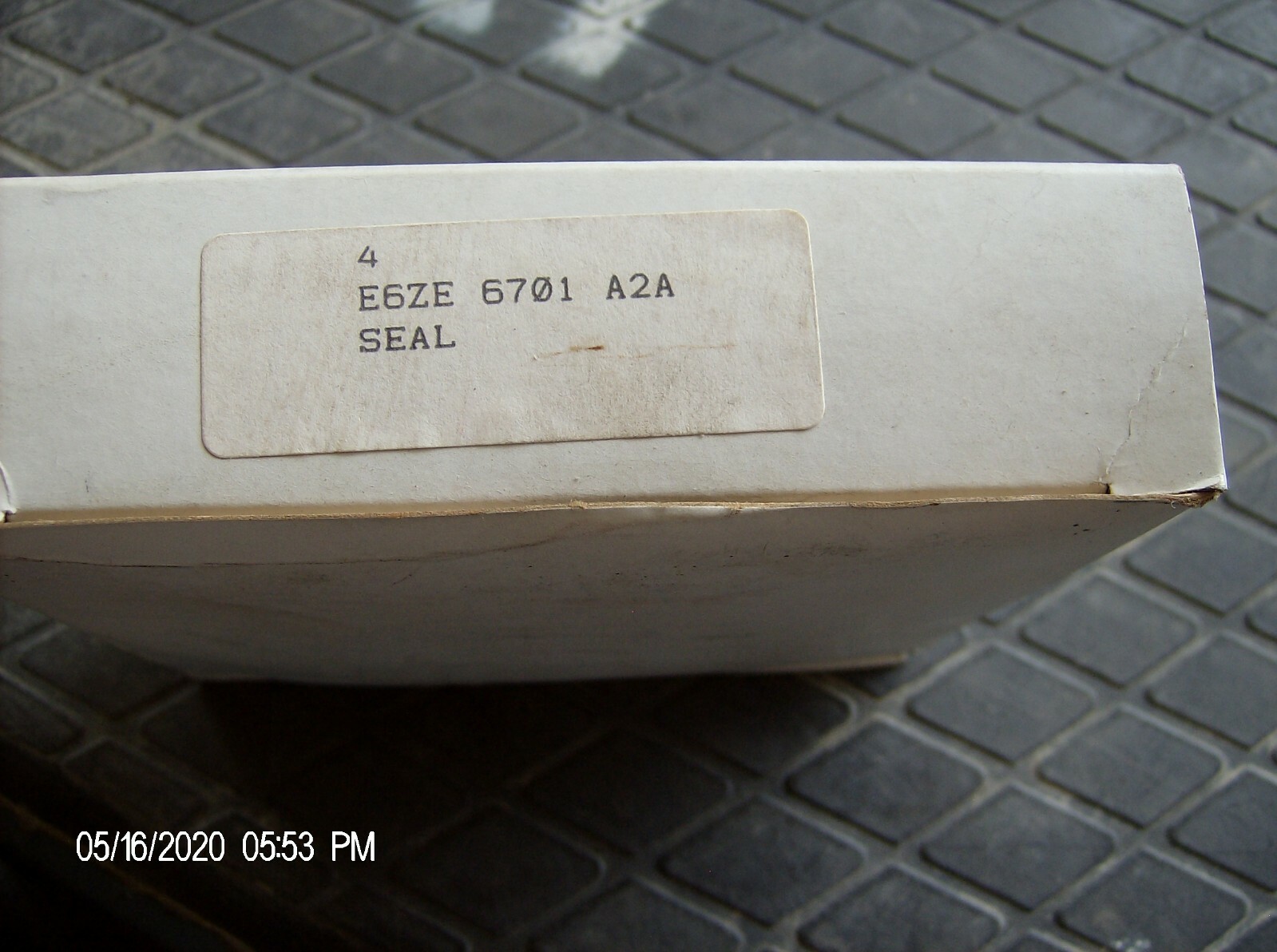 GENUINE FORD E6ZE-6701-A2A ENGINE CRANKSHAFT REAR SEAL | eBay