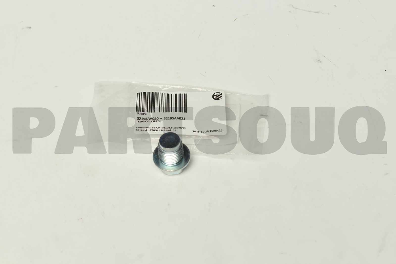 32195AA021 Genuine Subaru PLUG-OIL DRAIN 32195-AA021 | eBay