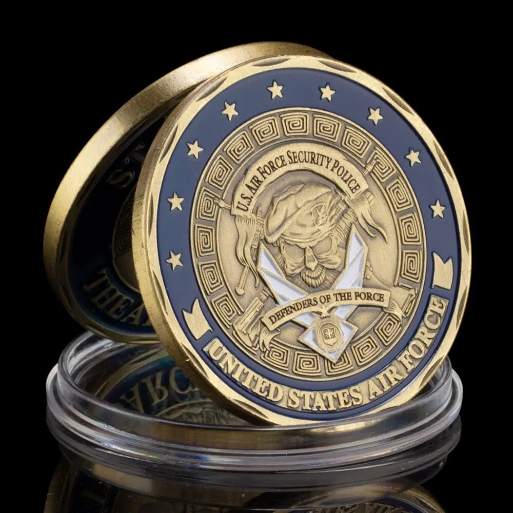 U.S. Air Force Security Police Defenders of The Force St. Michael ...