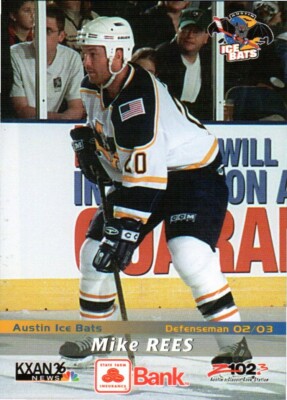 Mike Rees 2002-03 Austin Ice Bats | eBay