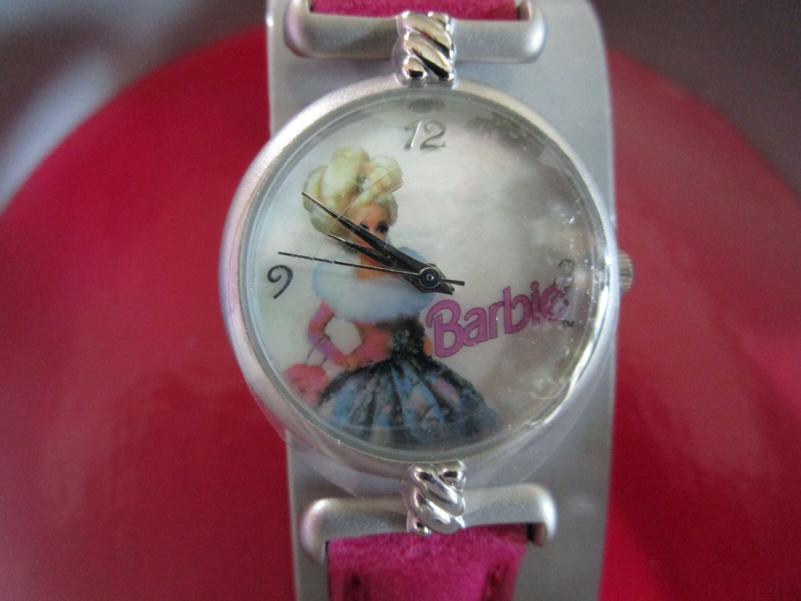 Vintage Barbie Starlight Waltz Watch Pink Leather Strap Box By Relic ...