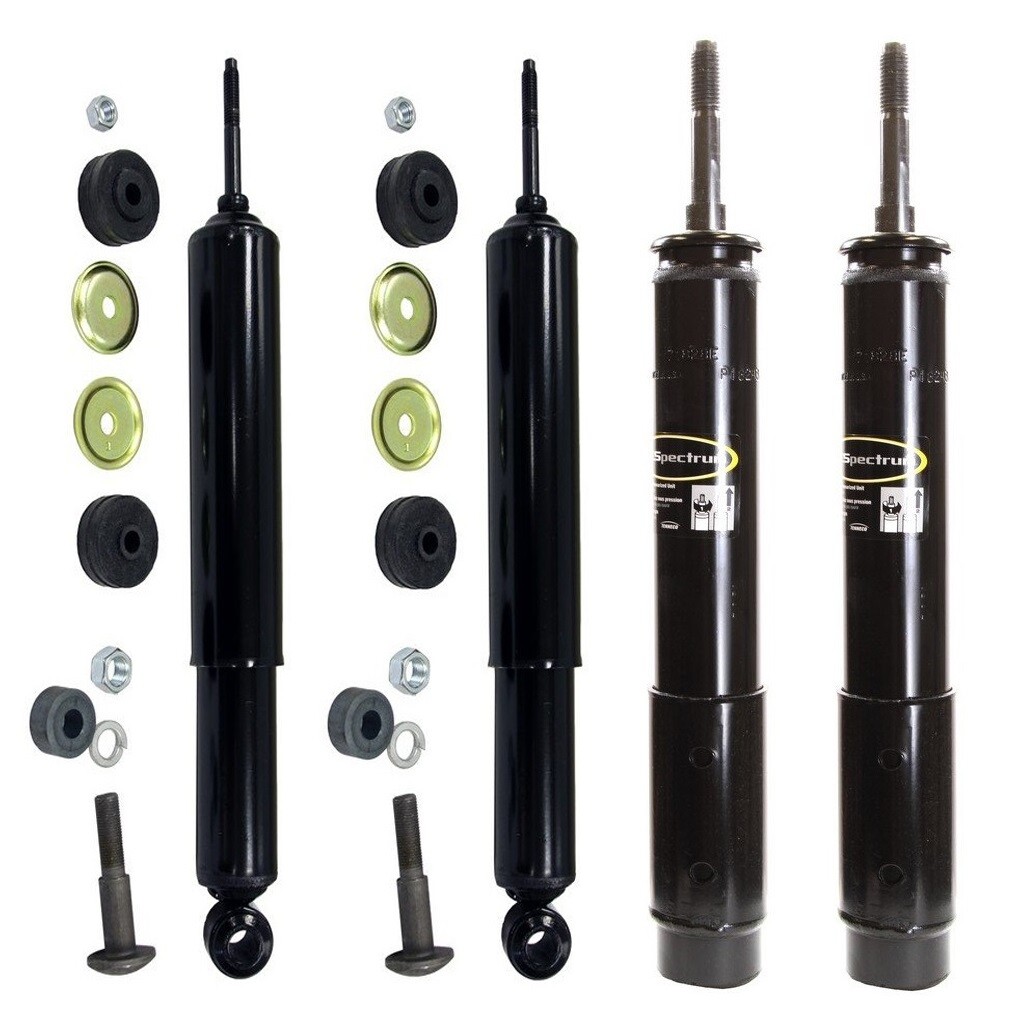 Front & Rear Monroe Spectrum Struts and Shock Absorbers Kit For Mercury ...