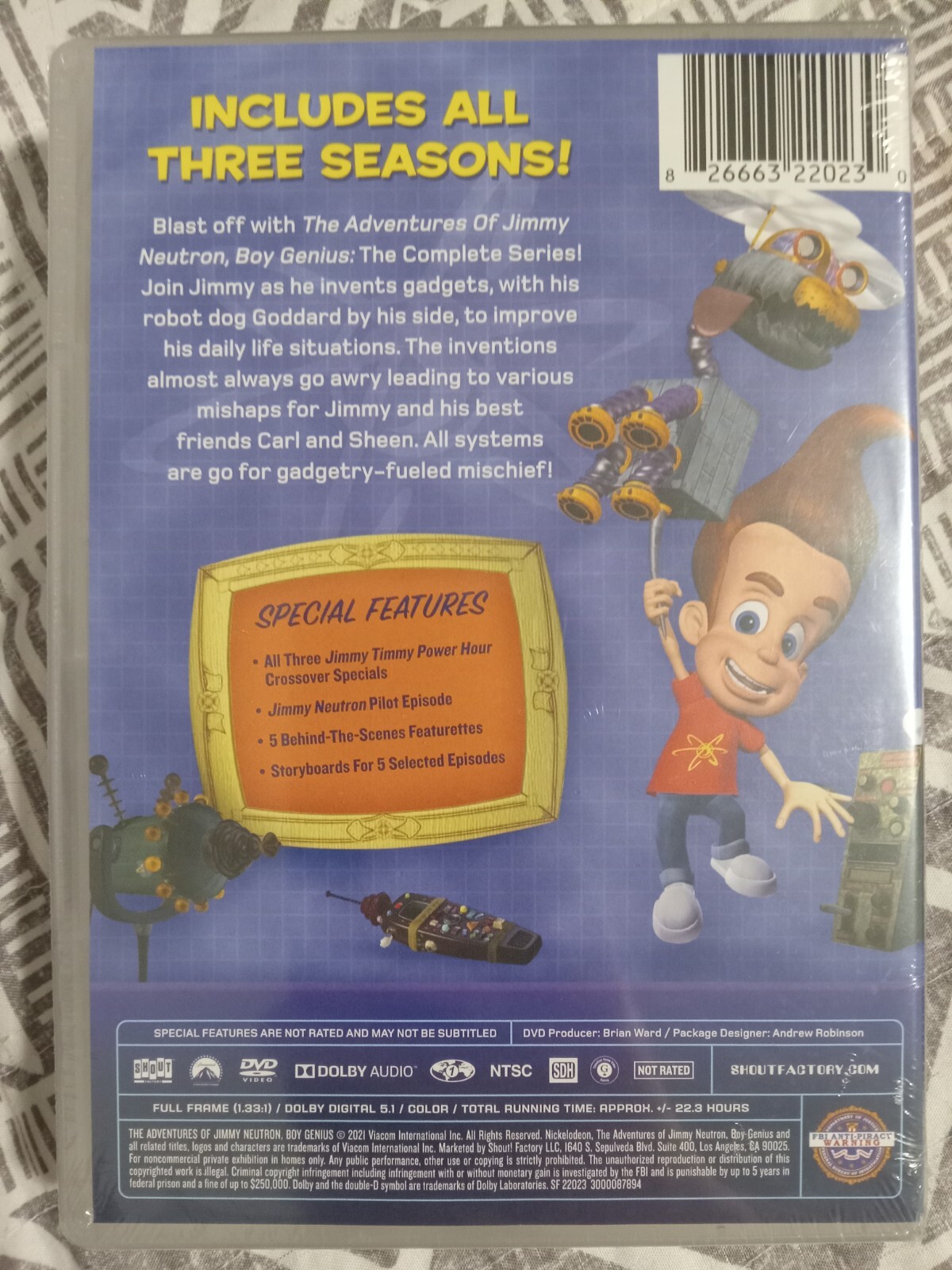 The Adventures of Jimmy Neutron, Boy Genius: the Complete Series (DVD ...