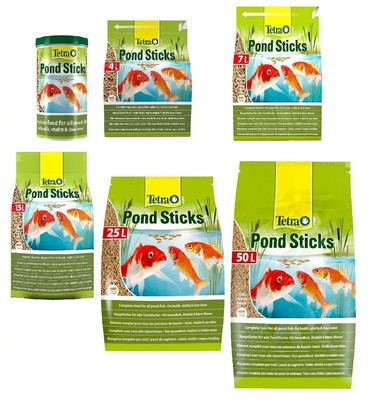 Tetra Pond Sticks Floating Fish Food Koi Complete Food Vitality & Water ...