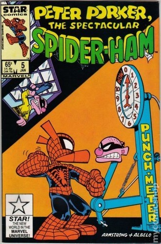 Peter Porker the Spectacular Spider-Ham #5D FN 1986 Stock Image | eBay