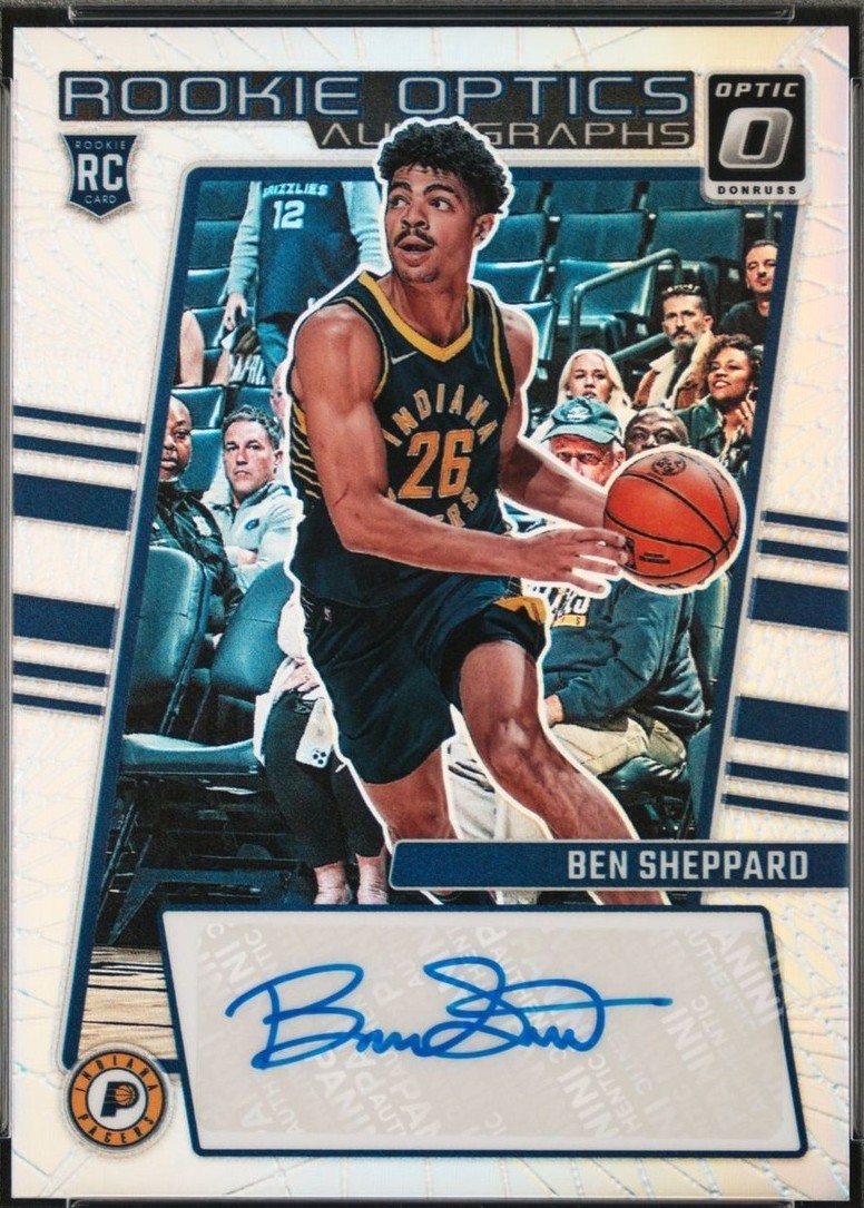2023-24 Panini Donruss Optic - Rookie Optics Autographs Ben Sheppard # ...