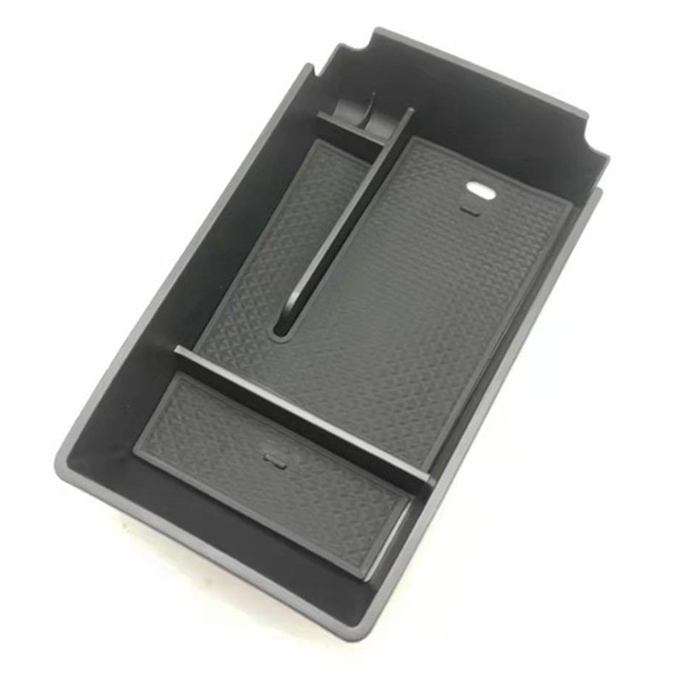 Sleek Black Car Center Console Armrest Storage Tray for Kia K5 2020 ...