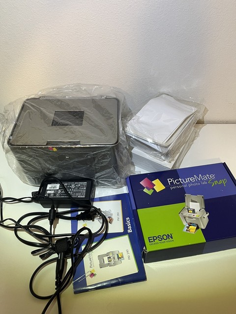 Epson PictureMate PM 240 Digital Photo Inkjet Printer for sale online ...