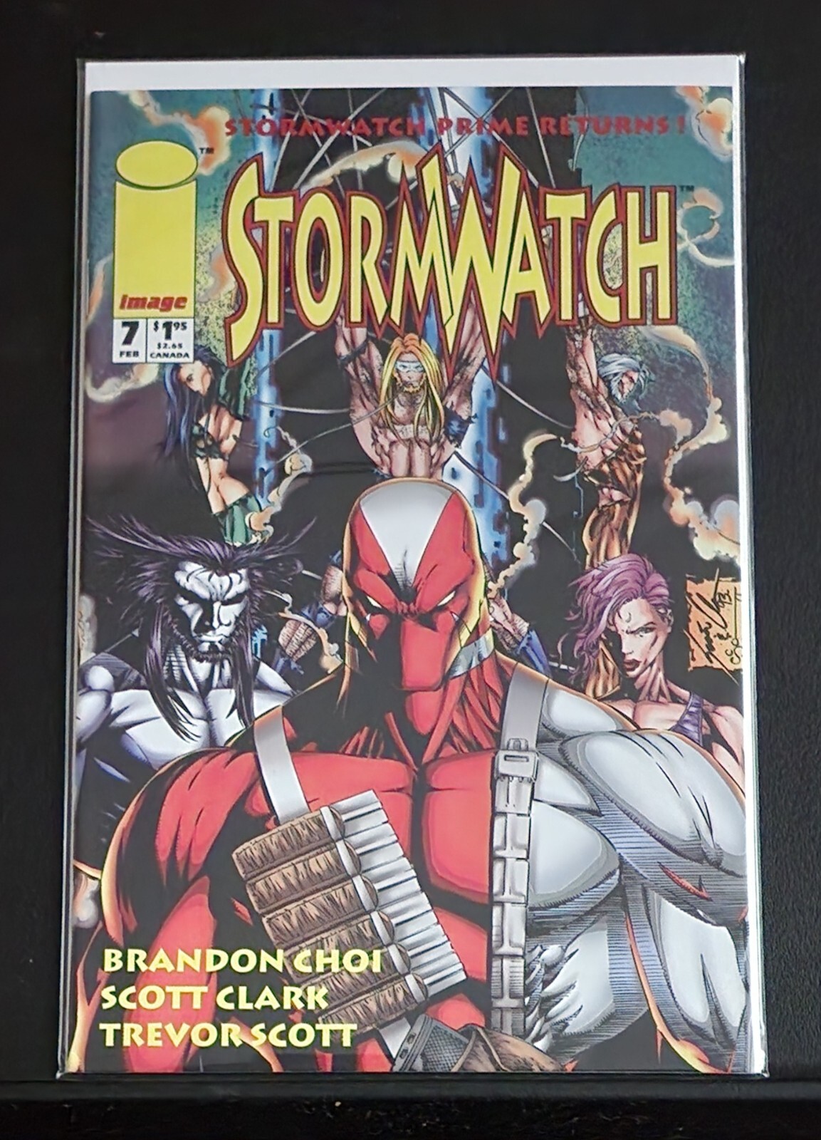 Image Comics Stormwatch #7 Feb 1994 Scott Clark art | eBay