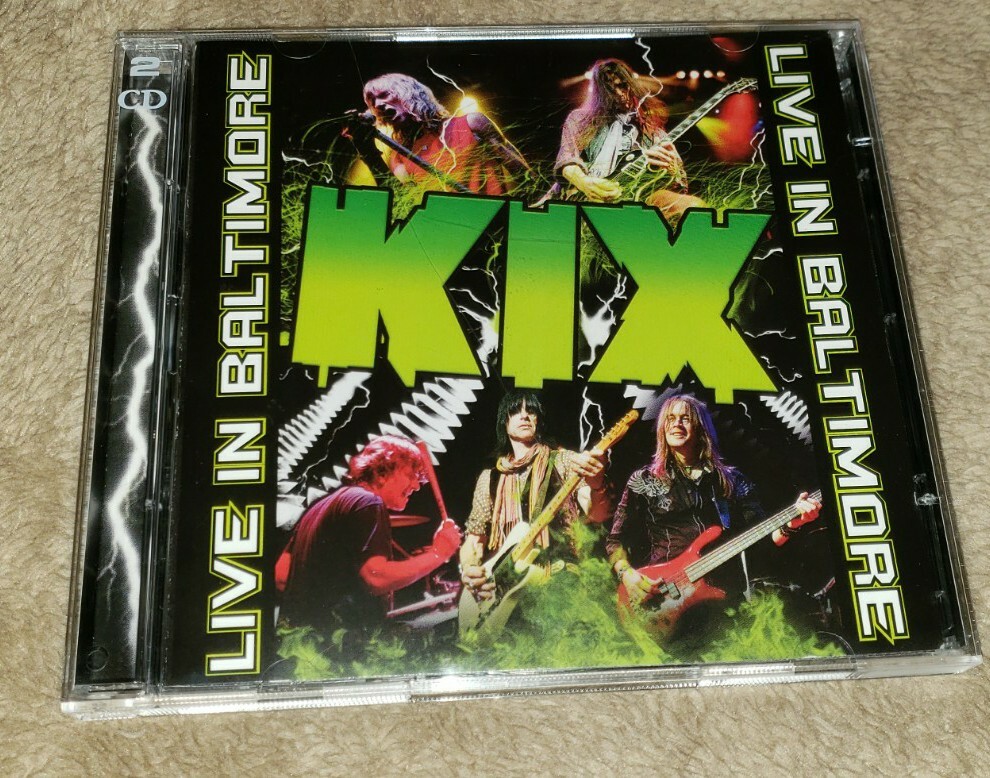 KIX cd/dvd LIVE IN BALTIMORE oop frontiers import funny money steve ...