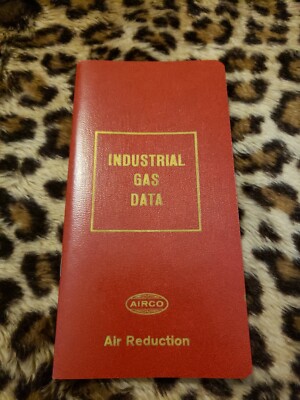 Airco Industrial Gas Data Booklet Air Reduction 1963 | eBay