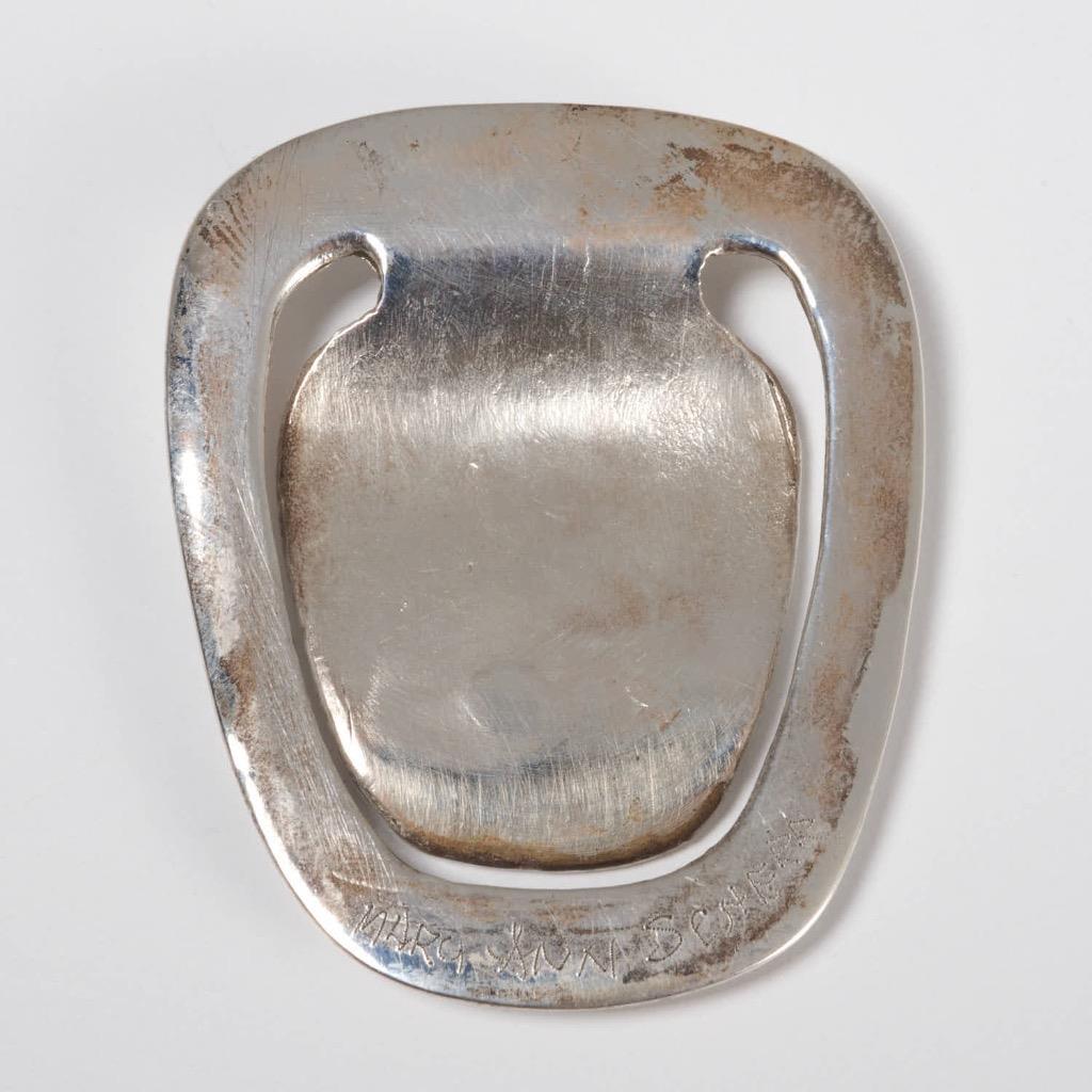 Artist Mary Ann Scherr Lust & Greed Silver Money Clip… - Gem