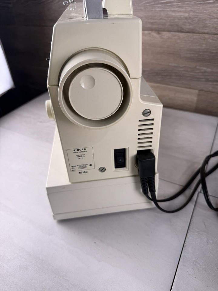 Vintage SINGER 6212C Sewing Machine, Works, w/foot pedal | eBay