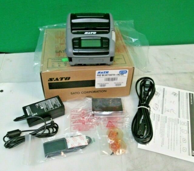 SATO PV3 Mobile Label Printer (WWPV31260) for sale online | eBay