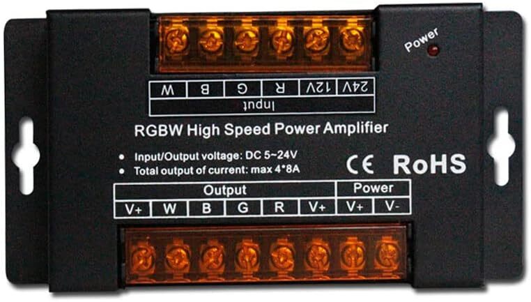 LED RGBW/RGB Amplifier DC5-24V 24A 30A 32A Output for RGBCCT/RGBW/RGB ...