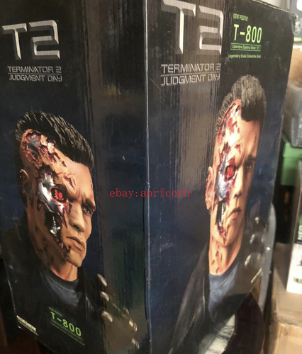 The Terminator T1000 Bust Statue Figure Painted Model Collectible ...