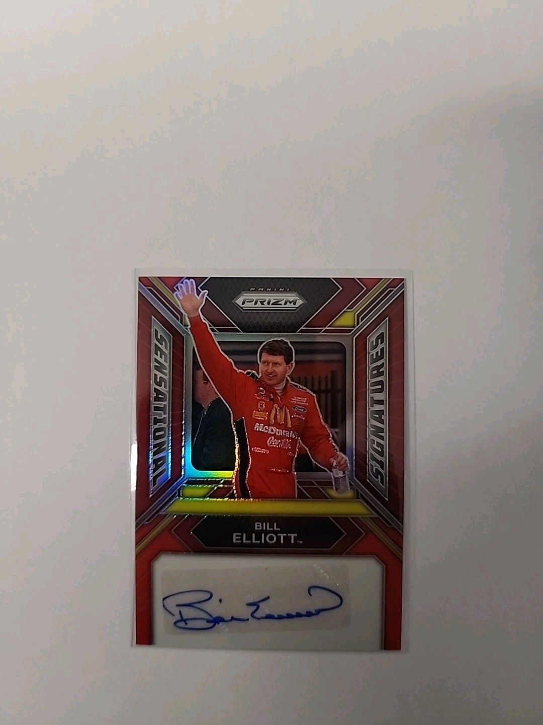 Bill Elliott 2024 Prizm NASCAR #SS-BEL Sensational Signatures Price ...