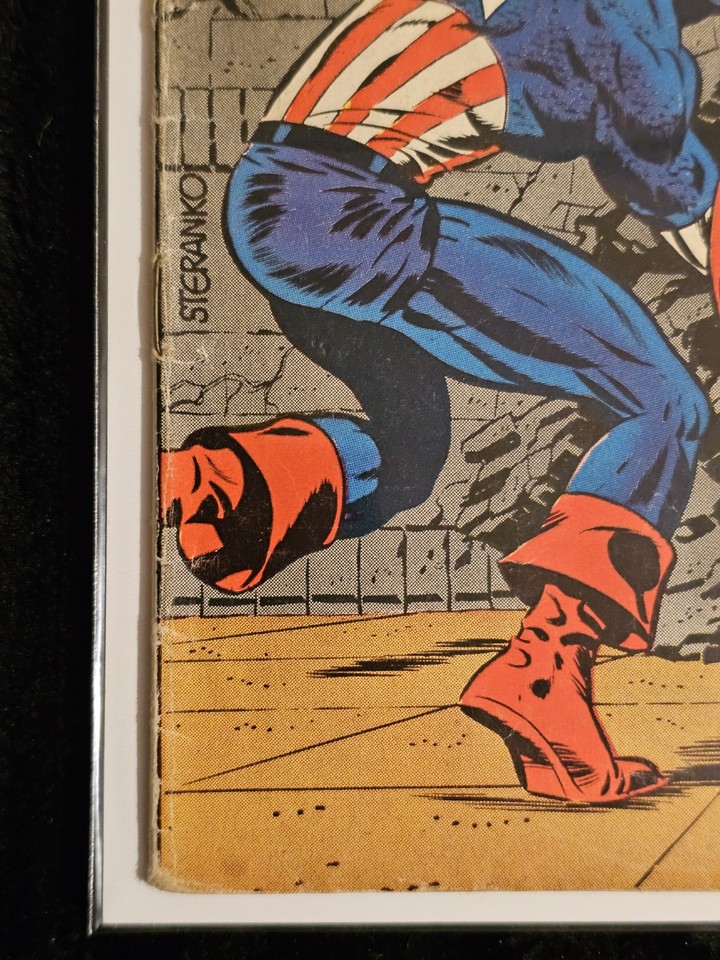 Captain America #110 (Marvel Comics February 1969) Jim Steranko Cover ...