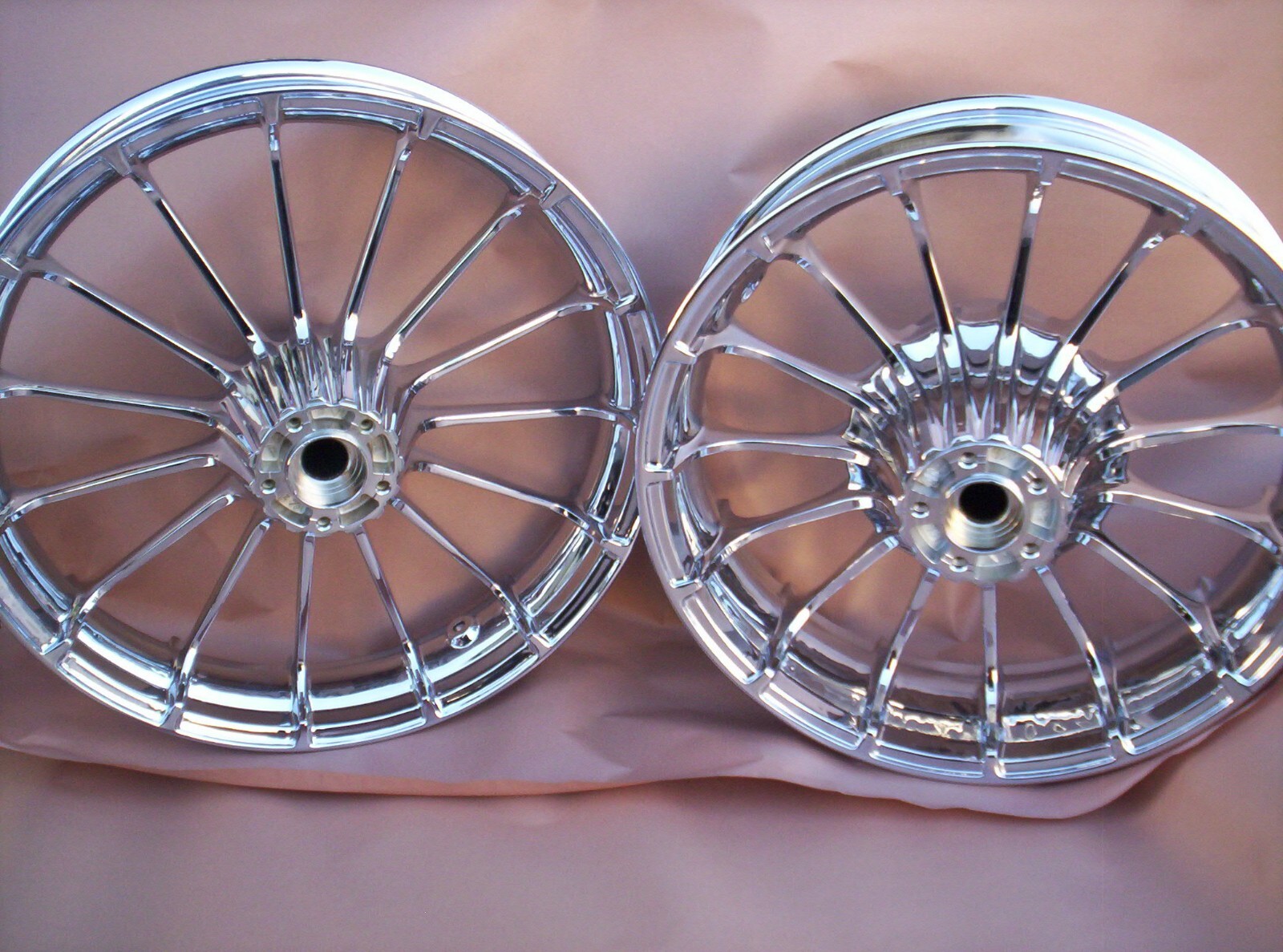 2009-2023 Harley-Davidson Touring Talon 15 Spoke Chrome Wheels | Front ...