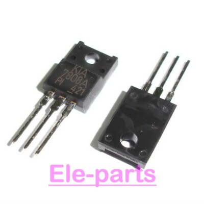 5 PCS KIA7808API TO-220F KIA7808 KIA 7808A PI Positive Voltage ...
