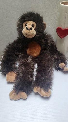 Vintage KEEL TOYS Cute Baby Monkey Soft Plush Toy 18" Tall 888 | eBay UK