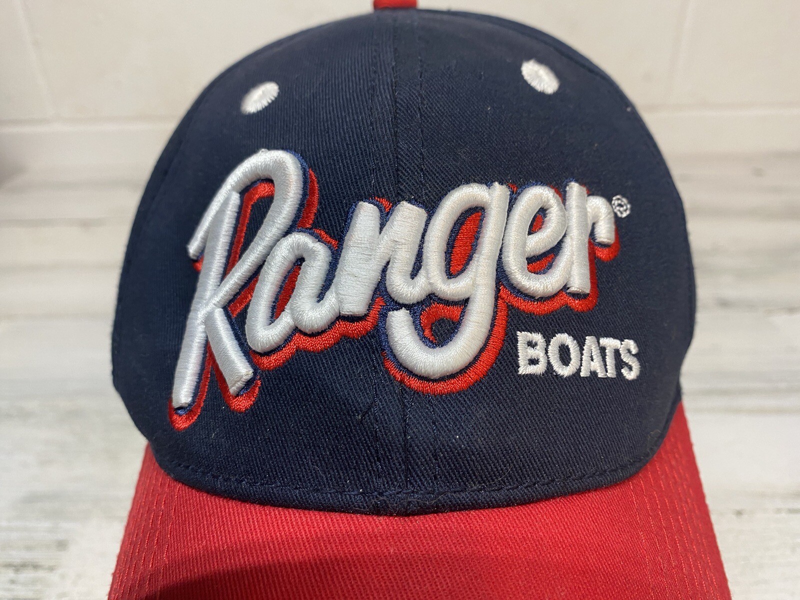 Ranger Boats Logo The Game Adjustable Strapback Hat B… - Gem