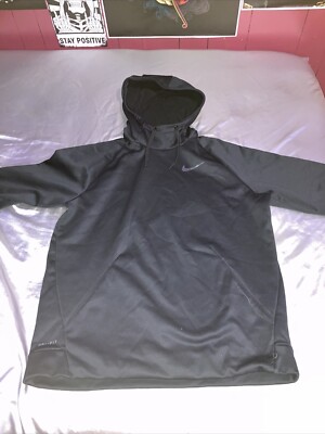 Nike Thermal Hoodie Black - Dri Fit . Men’s Adult large | eBay