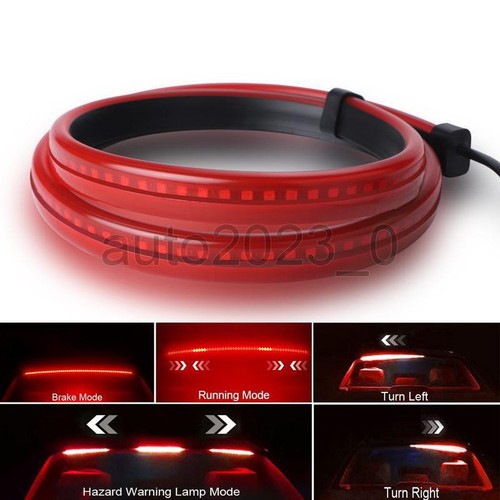 35" LED Third High Brake Light Strip Car Rear Windshield Stop Turn ...