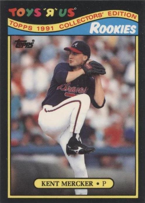 1991 Topps Toys R Us Rookies - Kent Mercker #19 for sale online | eBay