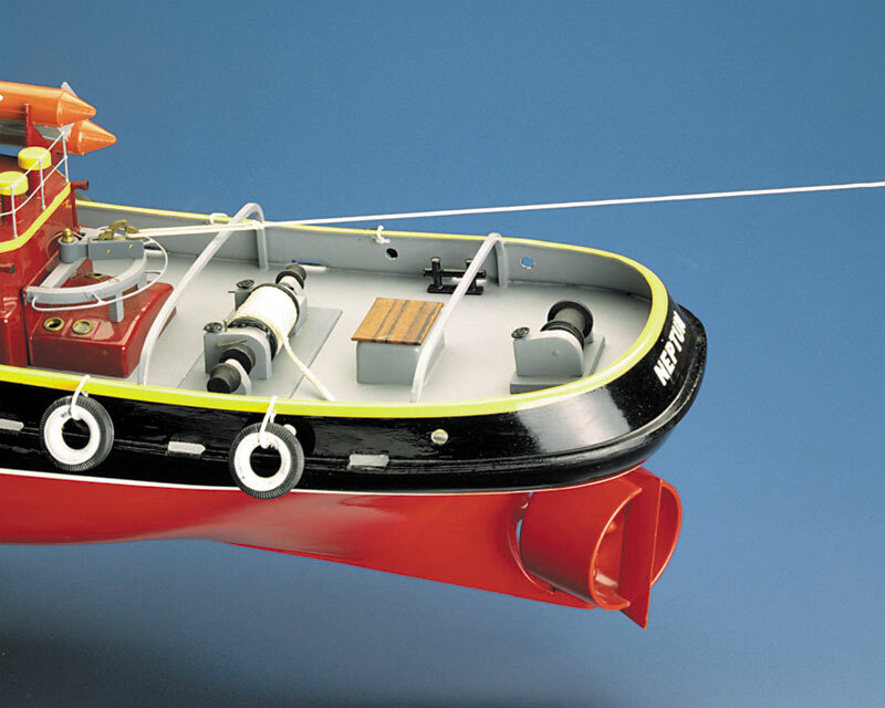 Neptune Tug Boat including Fittings 1:50 Scale Krick Robbe RC Model Kit ...
