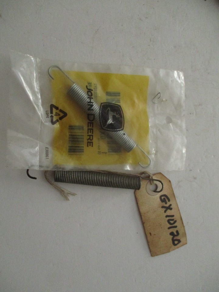 Extension spring GX10120 deck arm idler models 102,105 and others. PKT2 ...