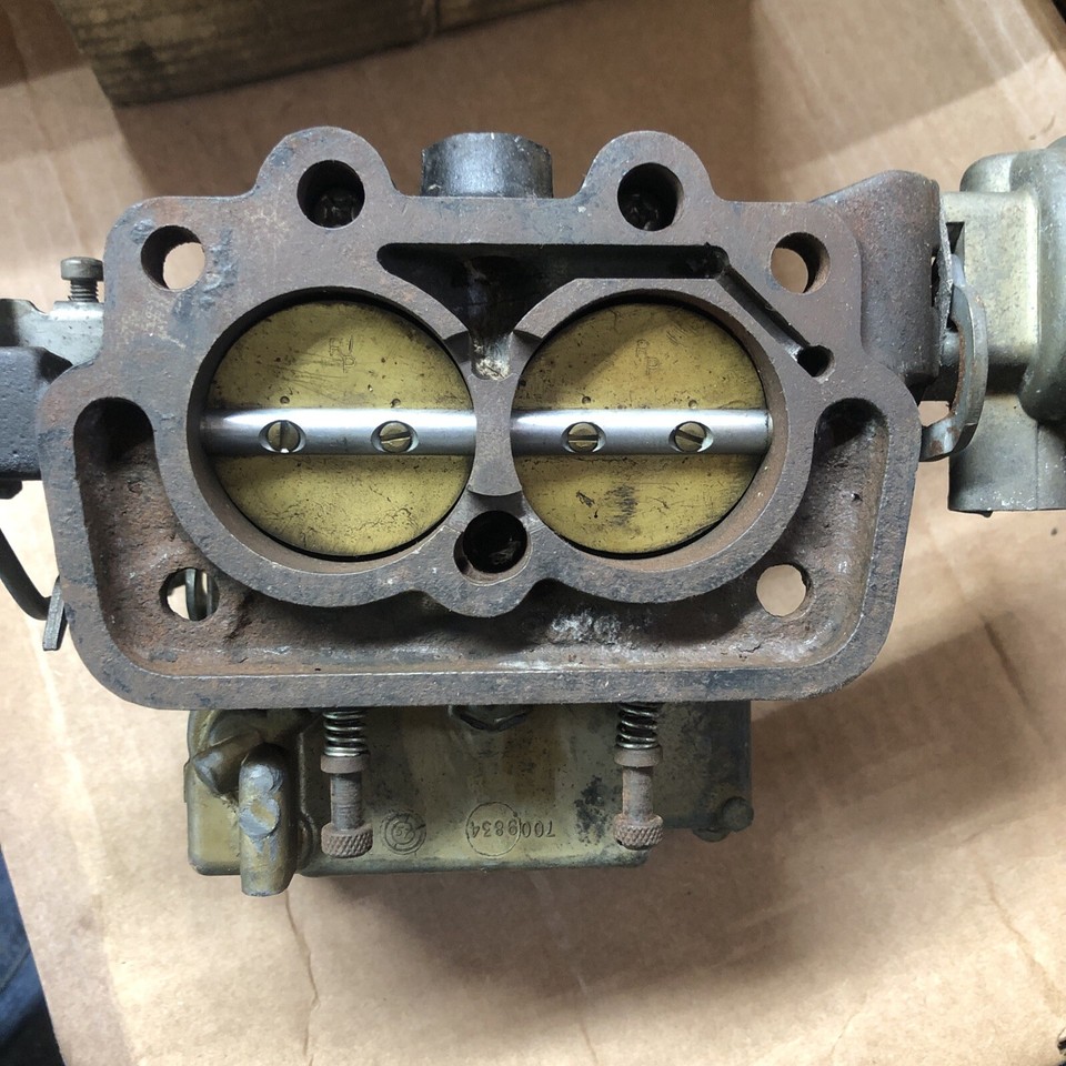 1959-60 PONTIAC 2 JET ROCHESTER CARBURETOR 7009834 In Box | eBay