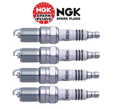 4 X New NGK IRIDIUM IX Resistor Performance Power Spark Plugs TR6IX ...
