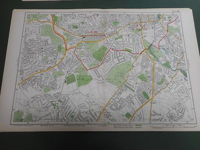 United Kingdom - 1930'S Maps Of London