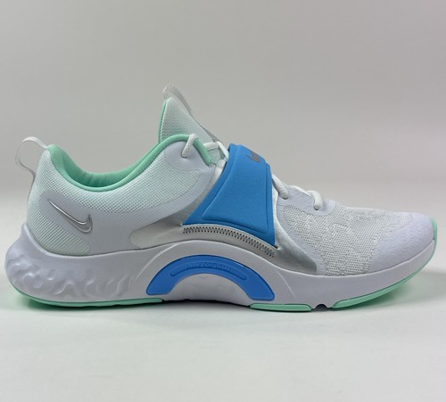 Nike Renew In-Season TR 12 Womens Size 12 White Blue Training Shoes ...