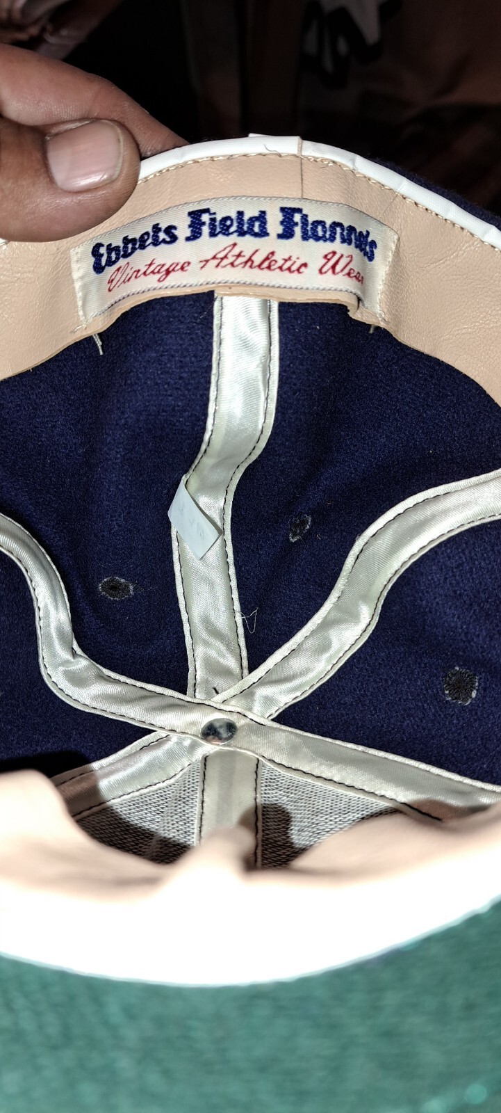 Vintage Los Angeles Angels Ebbets Field Flannels Hat… - Gem