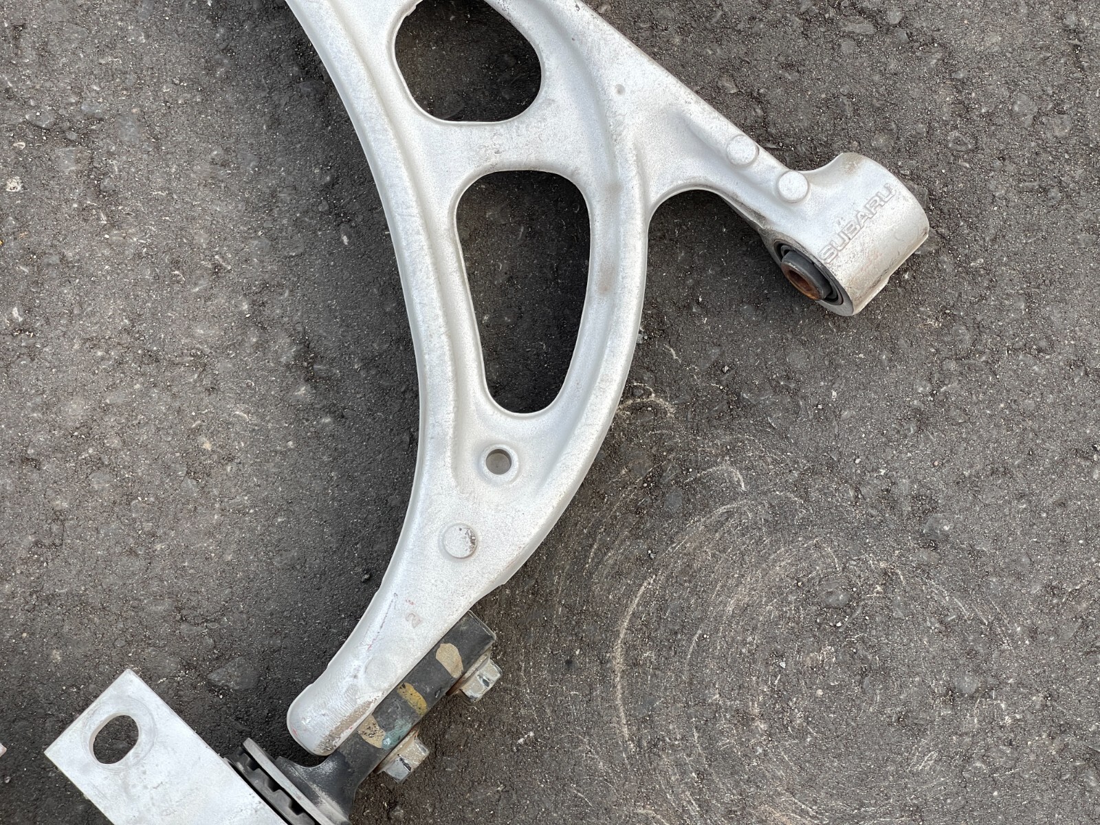 JDM Subaru GC8 RA Impreza WRX STI Front Lower Control Arm Aluminum OEM ...