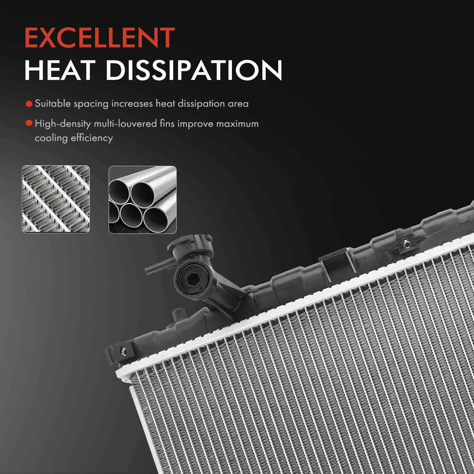 Engine Cooling Radiator for BMW 520i 523i E39 730i 740i E38 Bentley ...