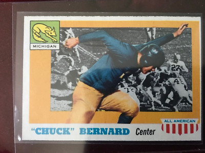1955 Topps Set Break All American Joe Chuck Bernard SP #94 NM-NMMT OC ...