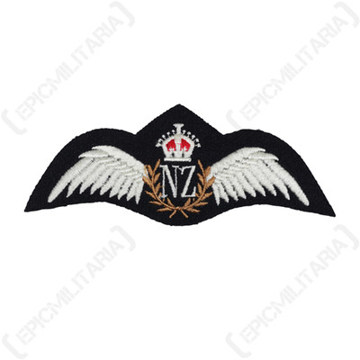 Royal New Zealand Air Force PILOT WINGS - RNZAF Padded Uniform Patch ...